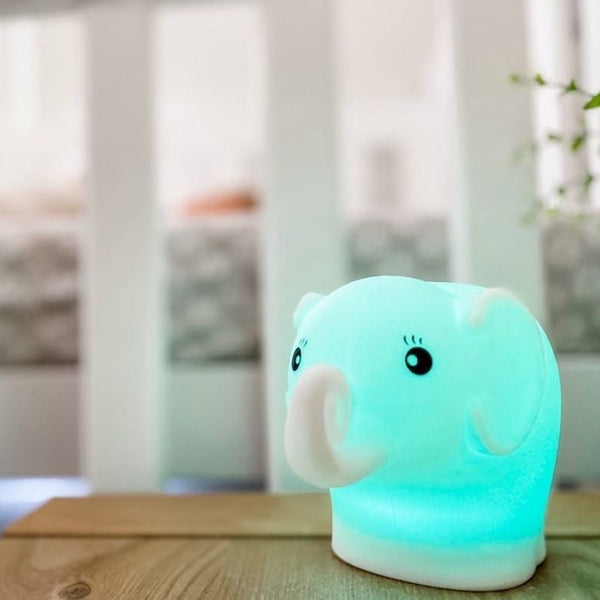 Babystudio Soft Silicon Night Light - Elephant - babystudio